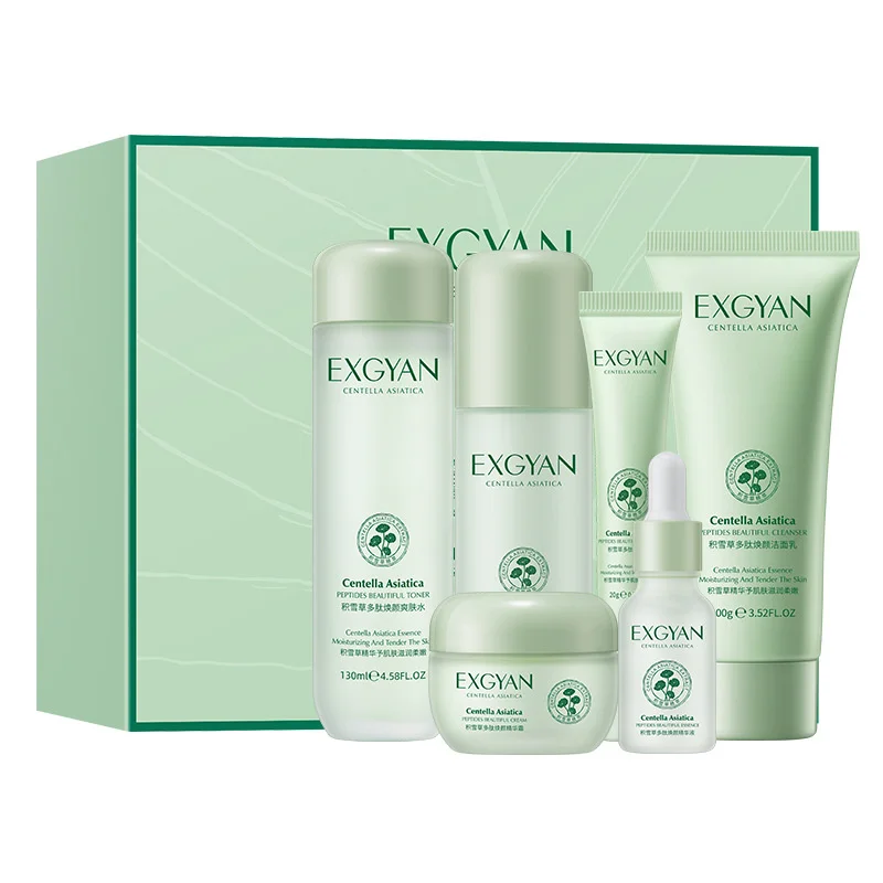 6pcs/Set Centella Asiatica Skin Care Sets Moisturizing Anti Wrinkle ...