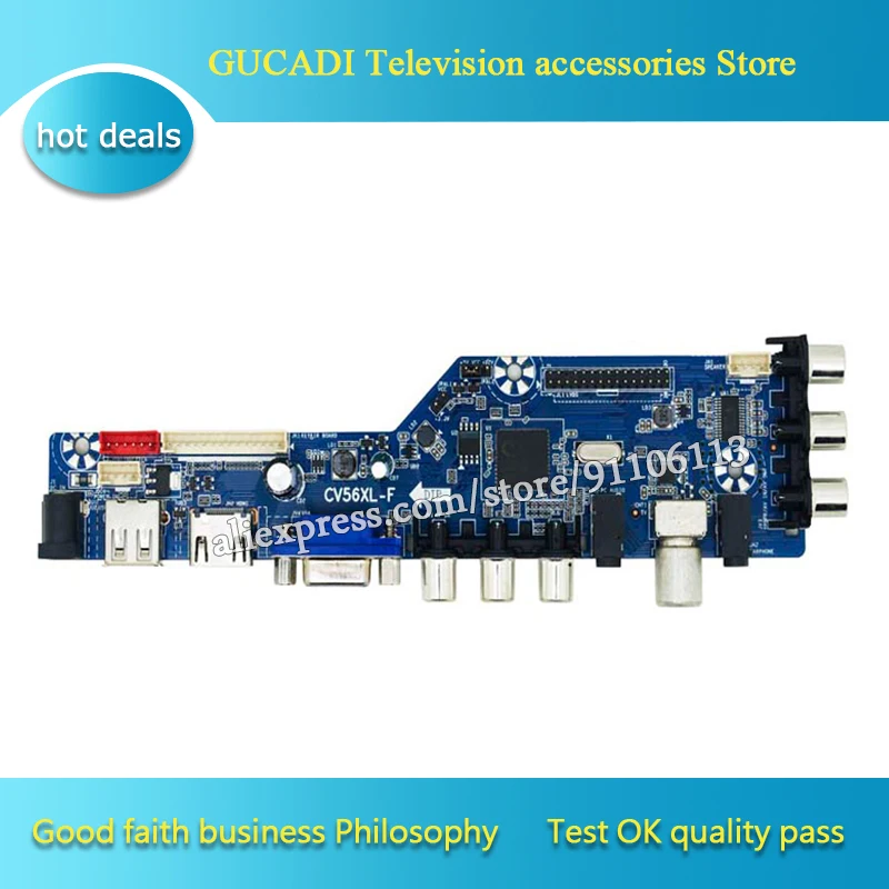 For-Motherboard-CV56XL-F-HD-chip-Universal-VS-T53UA1-2-driver-board ...