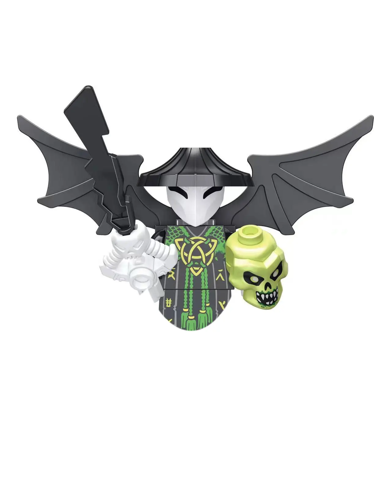 Ninja-Mini-Figur-Baustein-Spielzeug-Jay-Zane-Kai-Nya-Wu-Garmadon-Akita ...