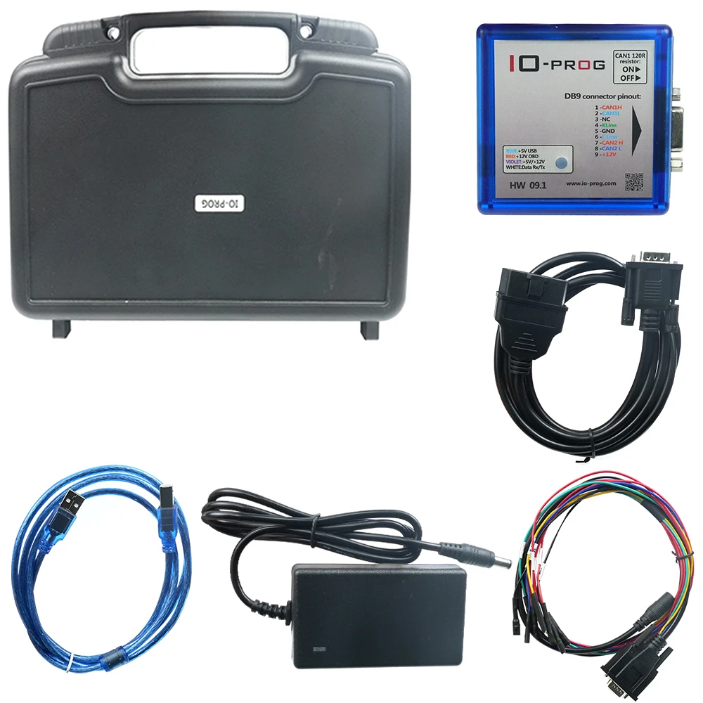 Nuevo programador de IO PROG, conector BD9, Terminal de E/S pinout IO PROG ECU, conjunto de ...