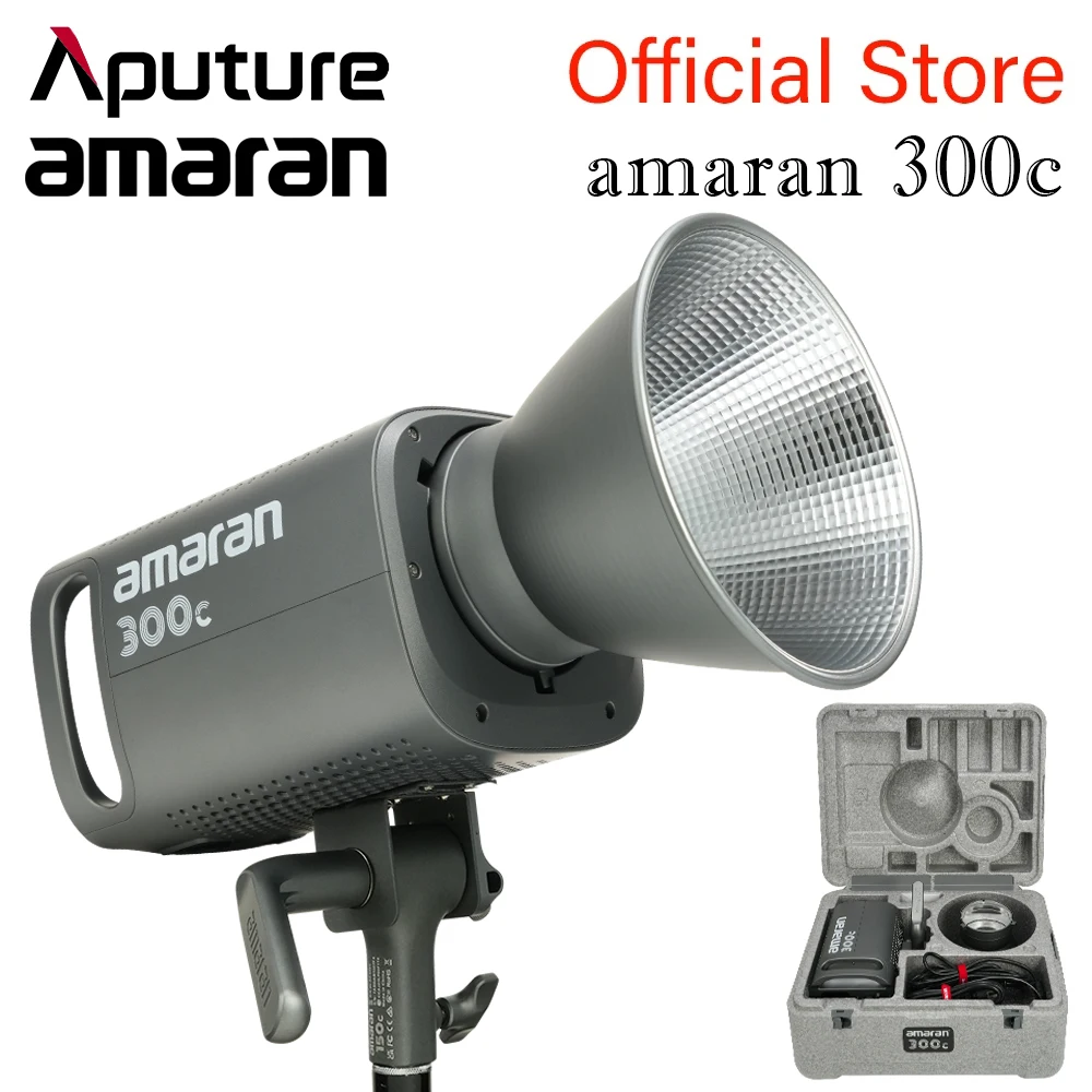 Aputure Amaran 300c Rgb Video Light Full Color 2500k-7500k Bowens Mount ...