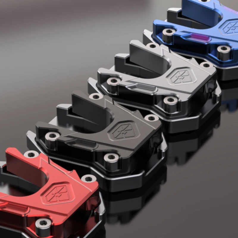 Motorcycle-CNC-Kickstand-Foot-Side-Stand-Support-Extension-Enlarger-Pad-For-HONDA-PCX125-PCX150 ...
