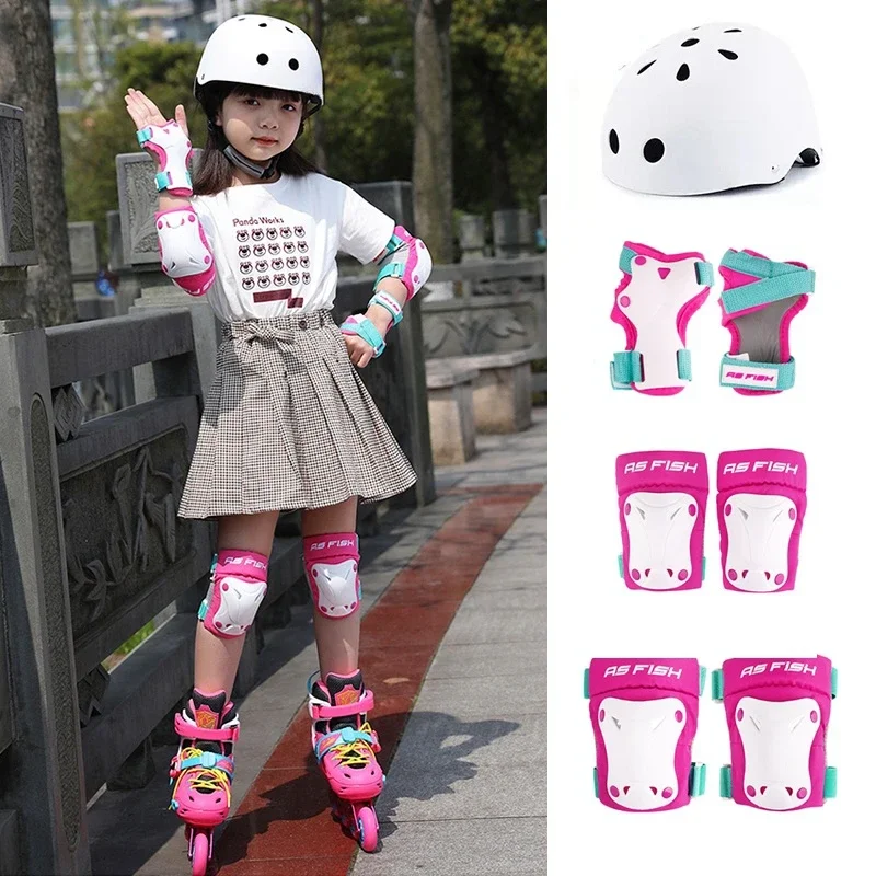 Children-Roller-Skating-Protective-Gear-Kids-Skateboarding-Cycling ...