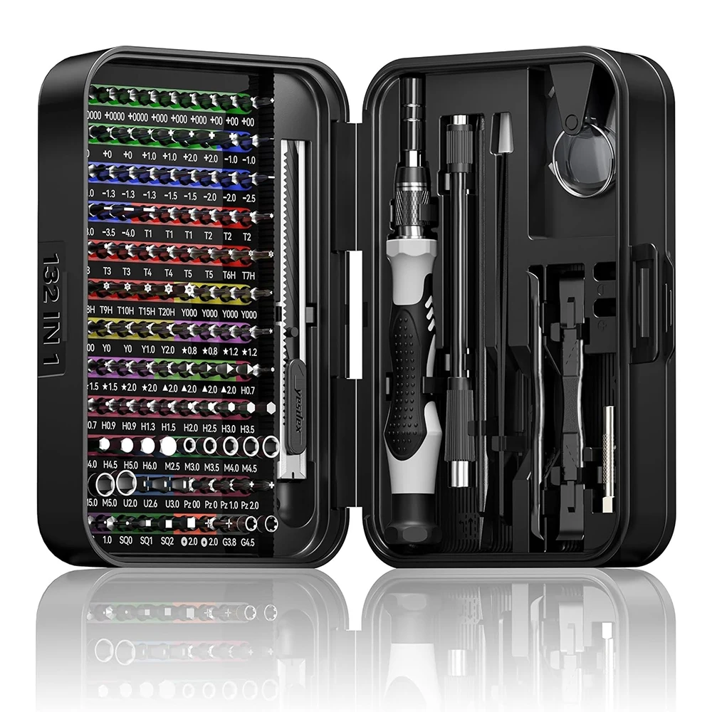 132 in 1 Precision Screwdriver Set Multi-Function Manual Repair Tool ...