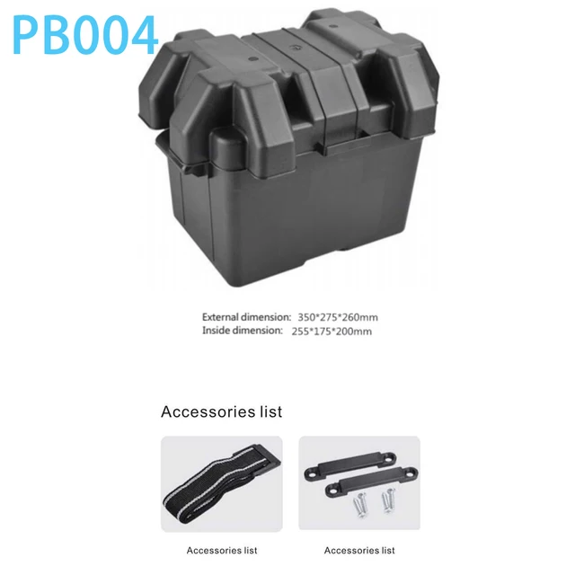 Lithium Battery Box li ion LiFePO4 Cells Storage Smart Portable Multi ...