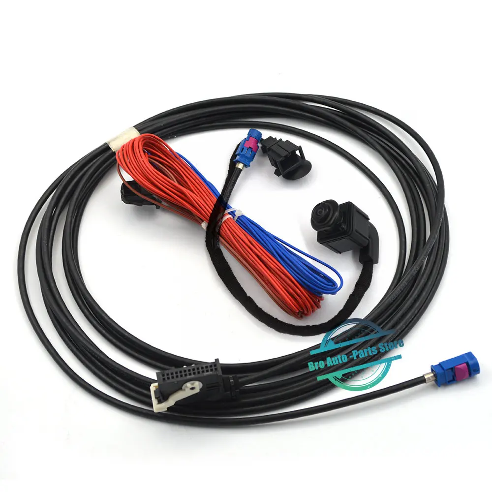 For Vw Passat Tiguan Touran Golf Rcd510/rns510 Rgb Rear View Camera Kit ...