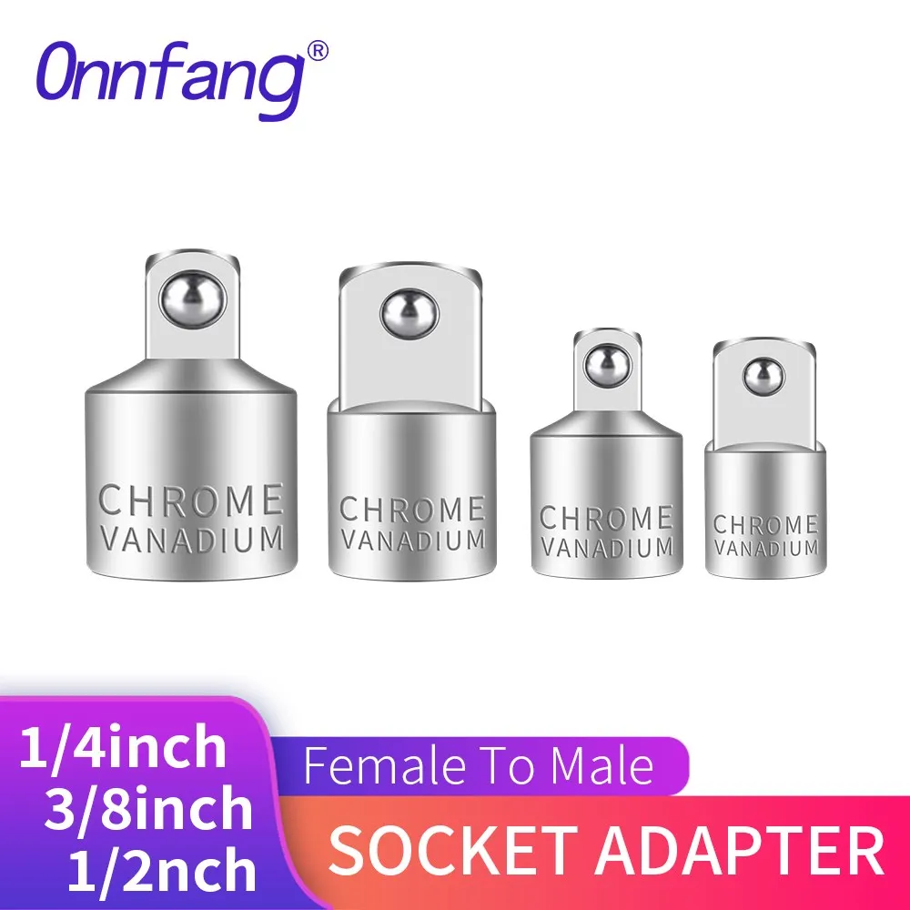 Onnfang-Drive-Socket-Adapter-Head-Ratchet-Wrench-1-2-3-8-1-4inch-Squre ...