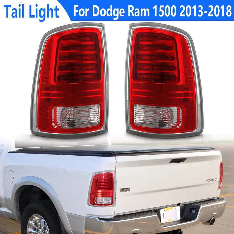 Car LED Rear Tail Light Assembly For Dodge Ram 1500 2500 3500 2013-2018 ...