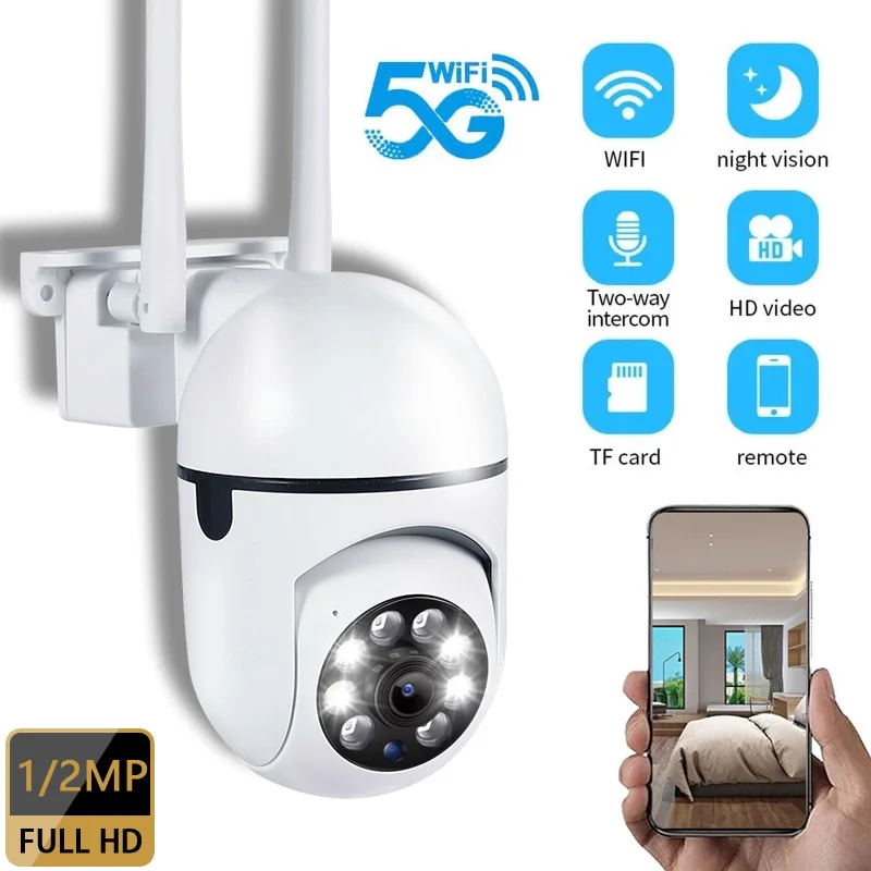 PTZ-360-5G-Wifi-Video-Cameras-FHD-2MP-Wireless-Surveillance-Outdoor ...