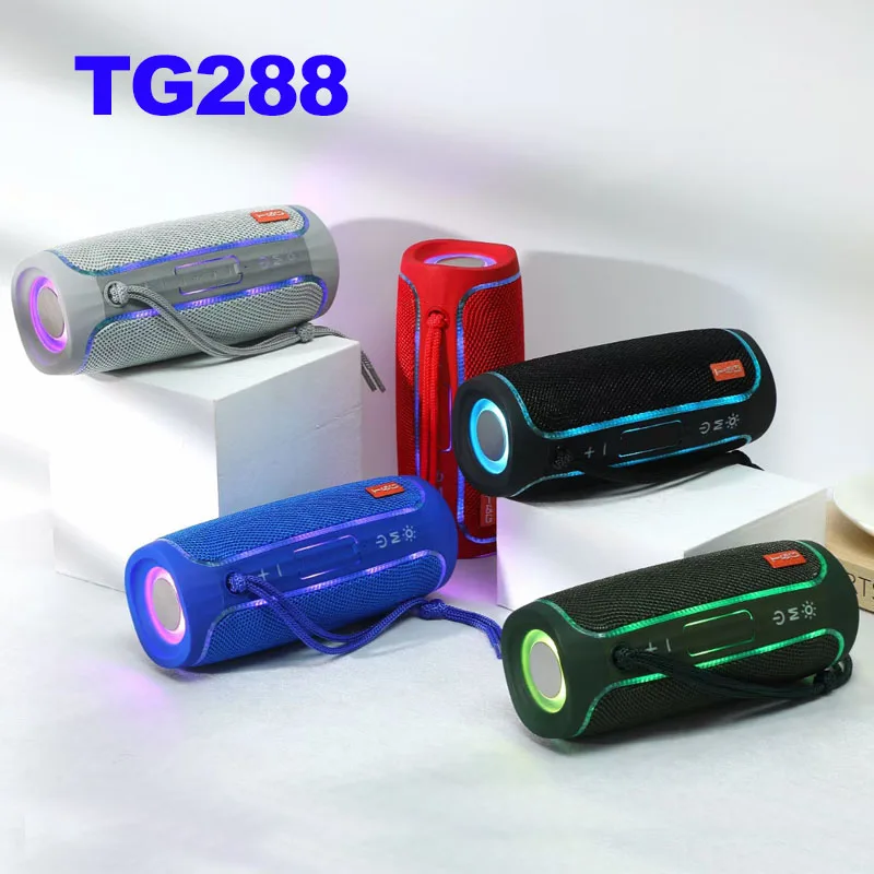 Powerful-TG288-LED-Bluetooth-compatible-Speaker-Wireless-Portable-MP3 ...