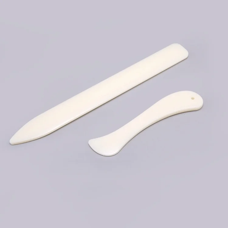 2pcs Folder Paper Creaser Tool Plastic Bone Scoring Folding Creasing ...