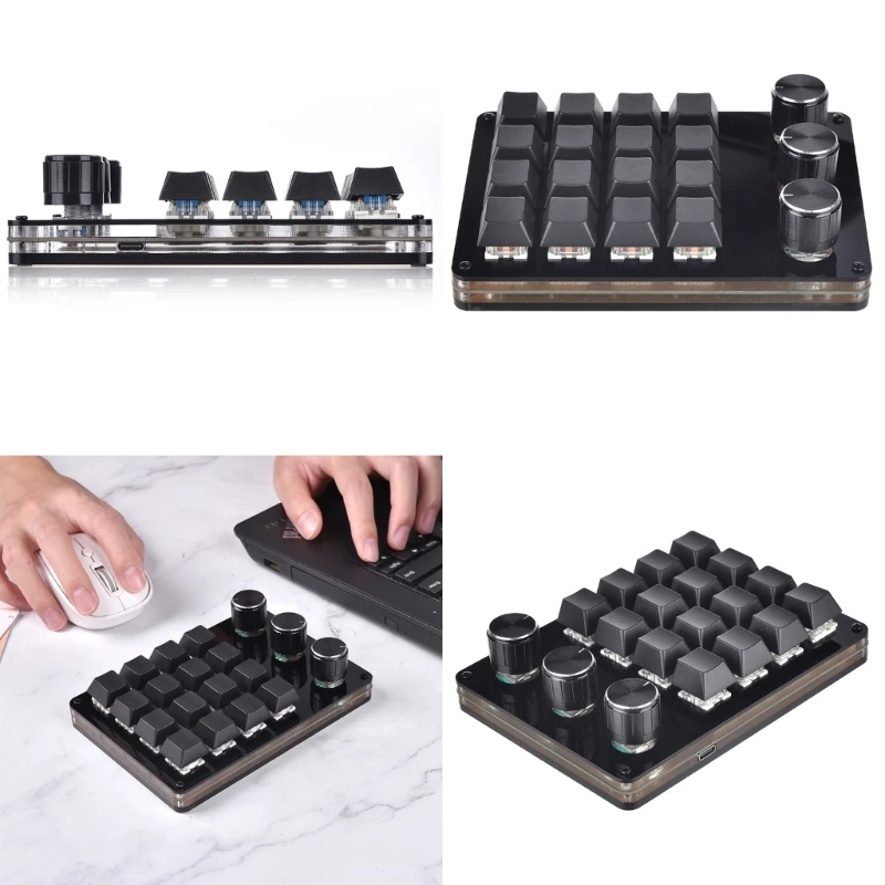 Teclado-macro-program-vel-com-16-teclas-mini-teclado-mec-nico-para ...