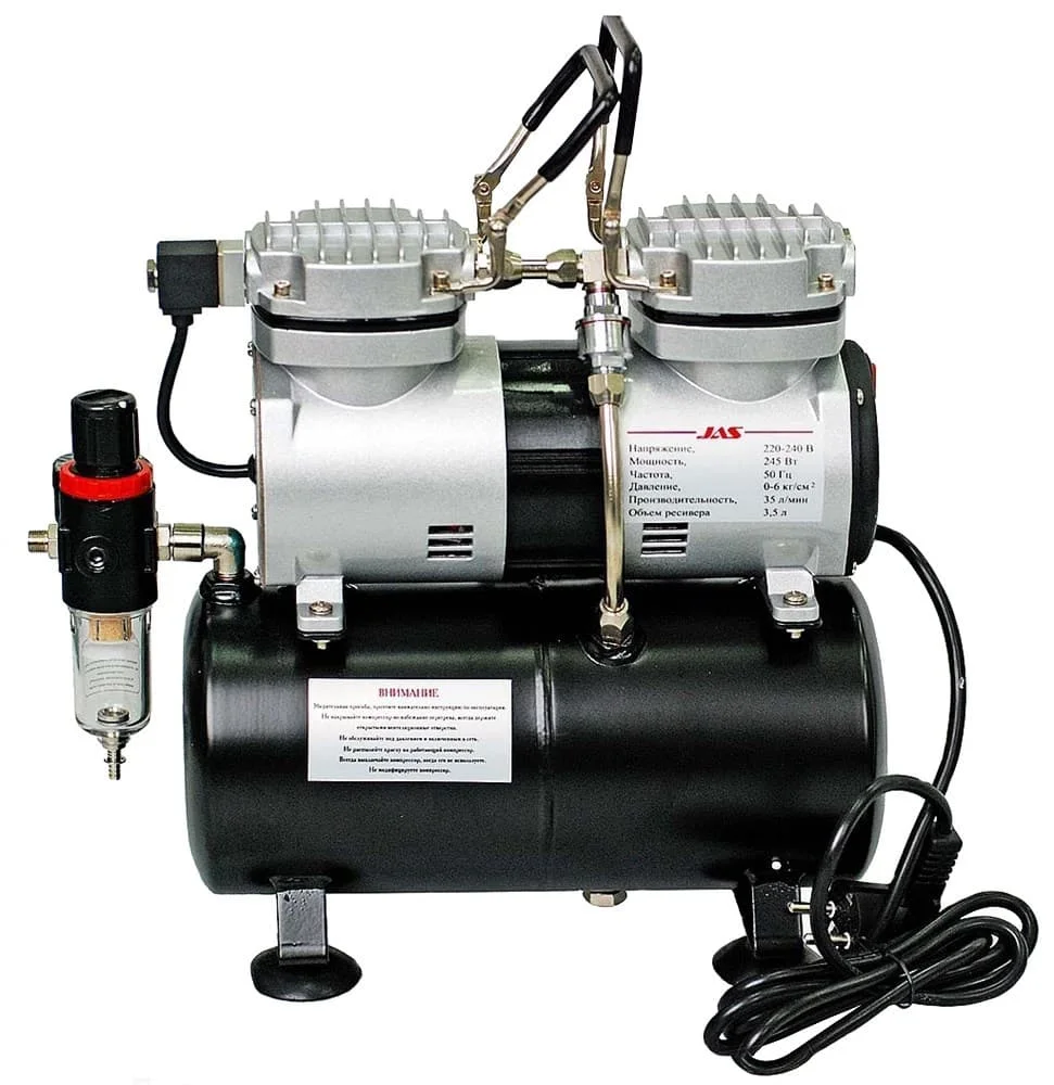 Compressor-Jas-1206-with-pressure-regulator-automation-two-operating ...