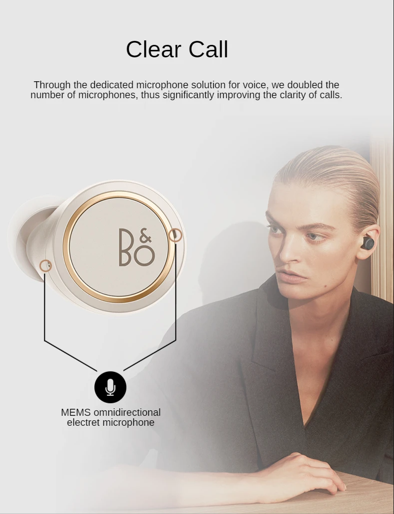 B&O Beoplay E8 3.0 TWS True Wireless Bluetooth Earphones Wireless ...