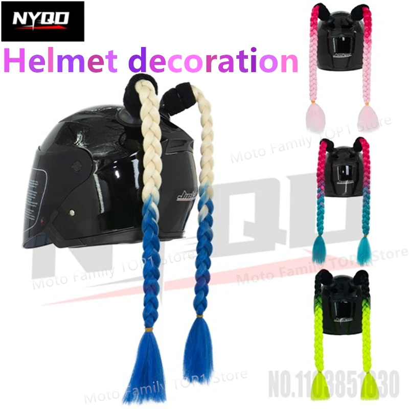 2pcs-pair-New-Multicolor-Twist-Dual-Pigtail-Ponytail-With-Sucker ...