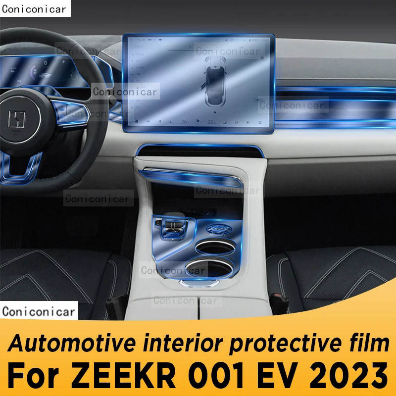 For-ZEEKR-001-EV-2023-Gearbox-Panel-Navigation-Automotive-Interior-Screen-TPU-Protective-Film ...