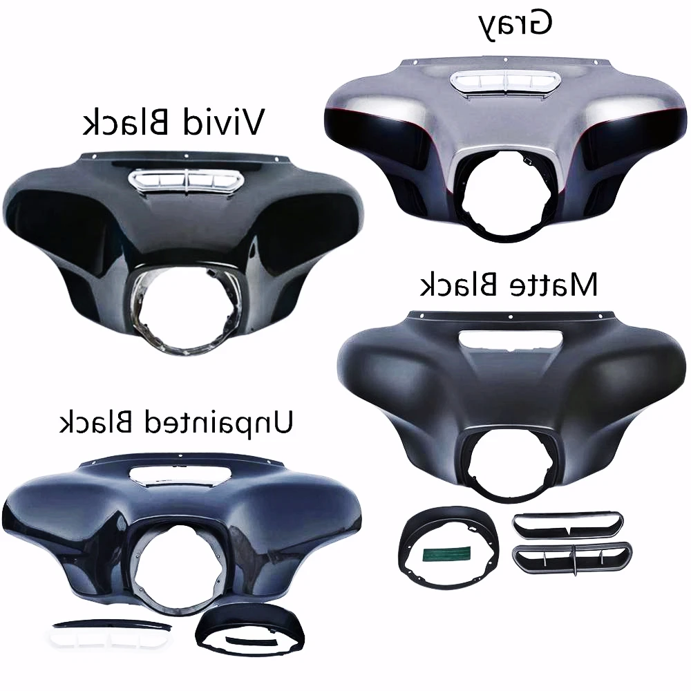 Motorcycle-Front-Batwing-Outer-Fairing-Body-For-Harley-Touring-Street ...