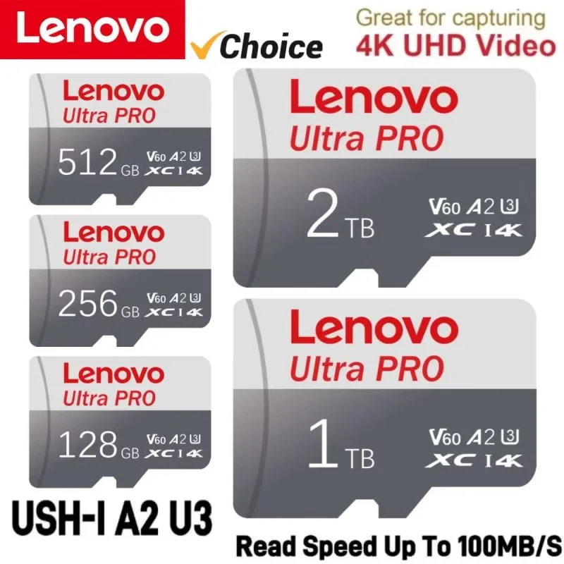 Tarjeta-de-memoria-Original-Lenovo-de-2TB-UHS-I-128GB-4K-V30-tarjeta ...