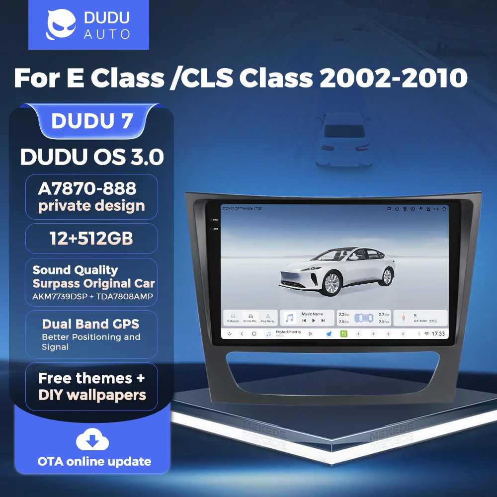 DUDUAUTO-DUDU7-DSP-Android-13-Auto-System-Car-Radio-Player-For-Mercedes ...
