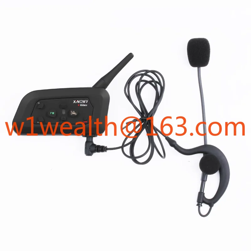 V4C 1200M full duplex Bluetooth MP3 headset 4 user football referee ...