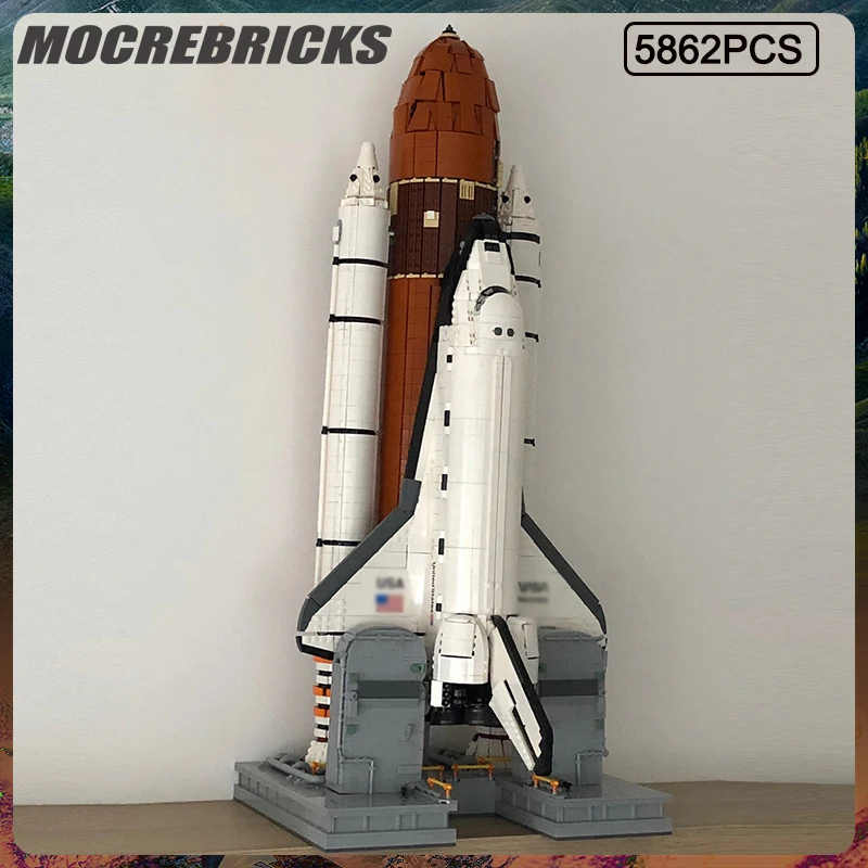 MOC-Space-Wars-Series-Space-Shuttle-Rocket-Assembling-Building-Block ...
