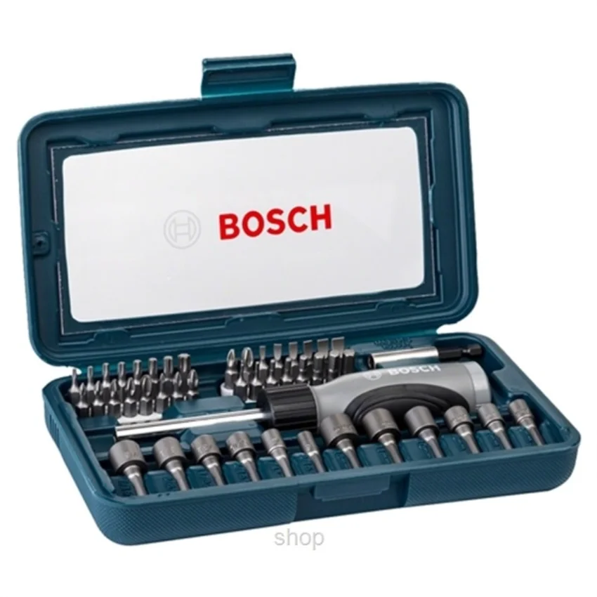 BOSCH-46pcs-Ratchet-Screwdriver-Set-Hand-Tool-Kit-Household-Hardware ...