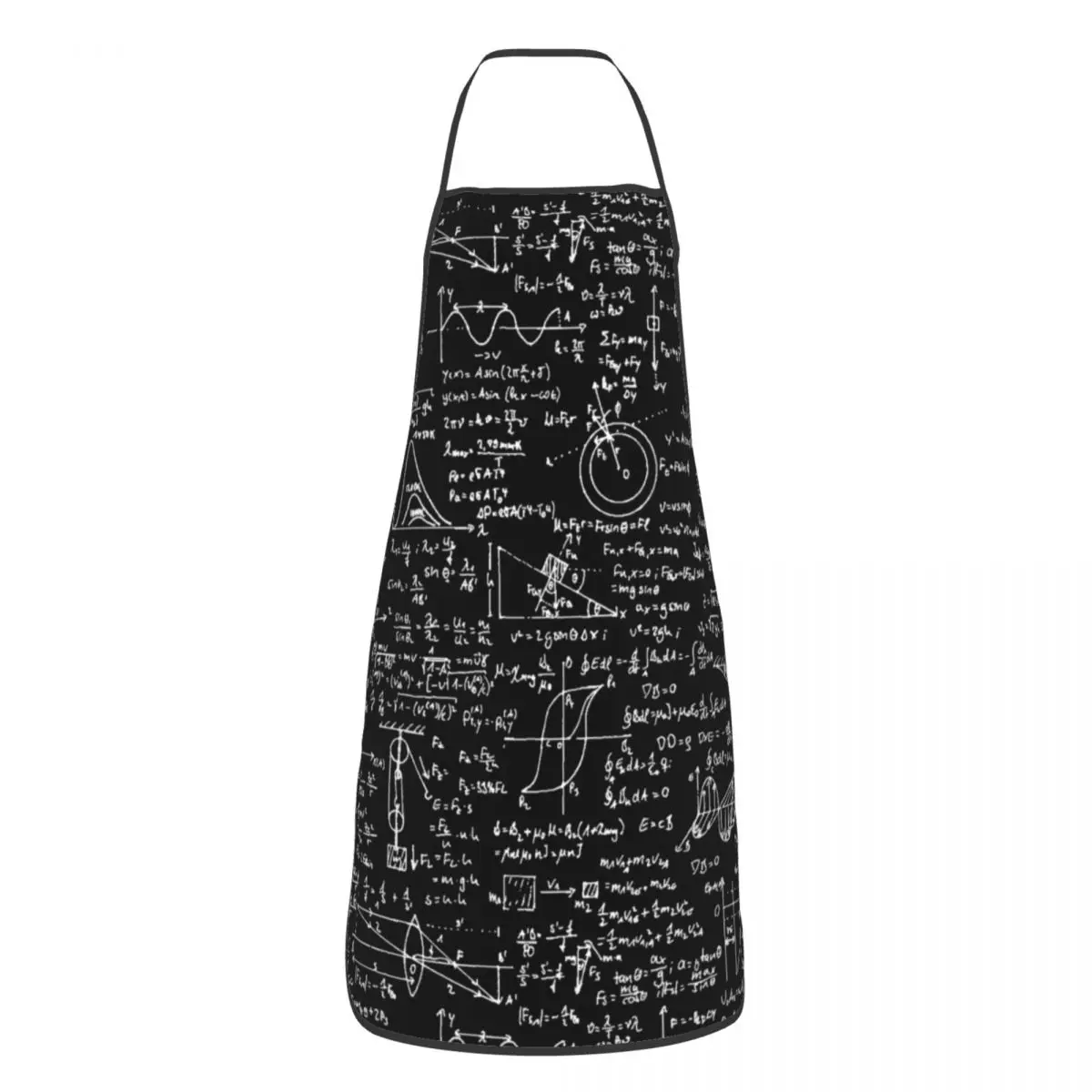 Unisex-Physics-Equations-Bib-Apron-Adult-Women-Men-Chef-Tablier-Cuisine ...