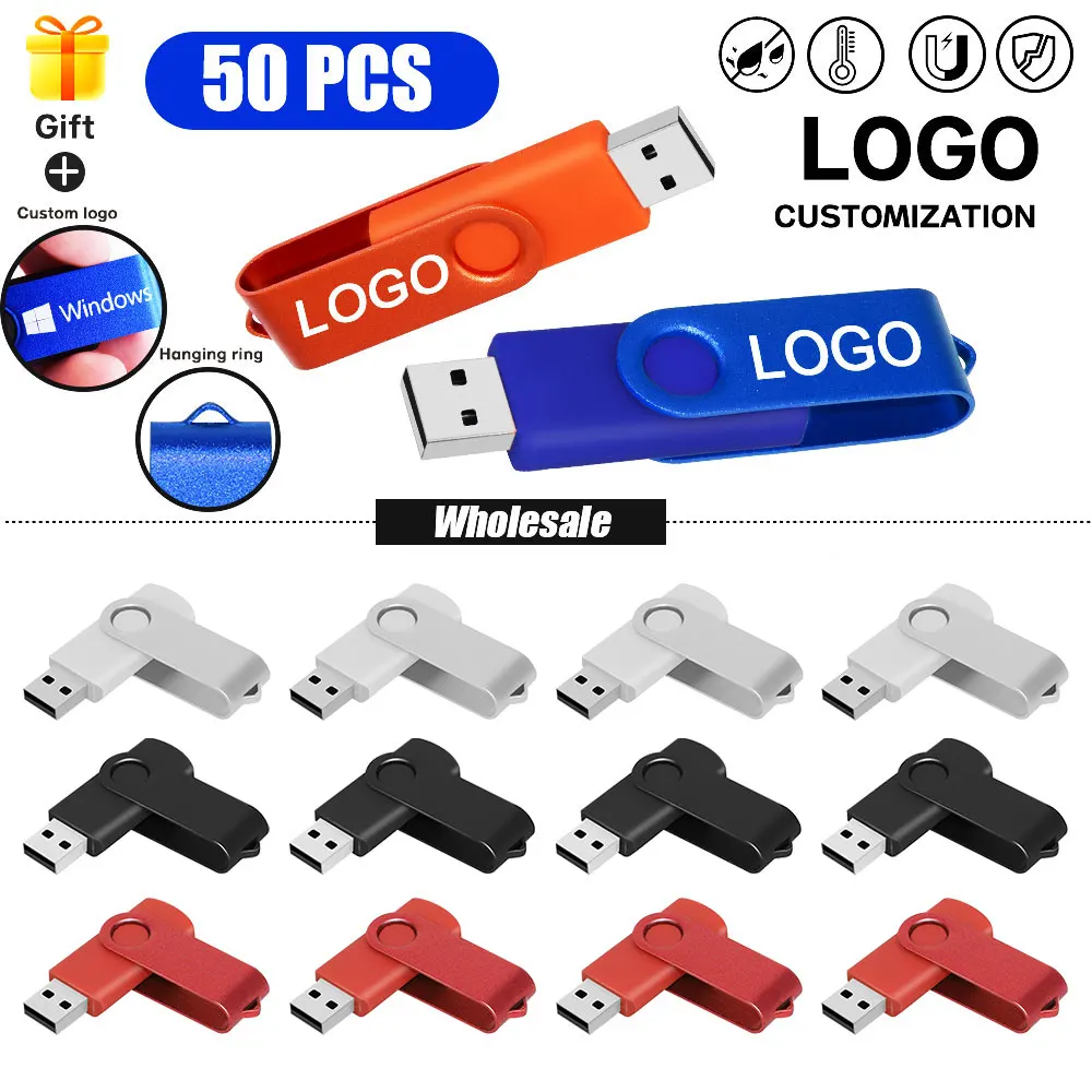 50pcs-lot-top-quality-usb-2-0-flash-drive-metal-waterproof-Pen-Drive ...