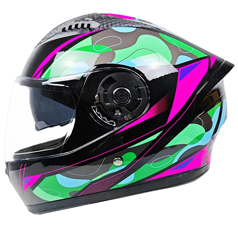 Motorcycle-Helmet-Casque-Moto-Full-Face-For-Adults-And-Safety-Engine ...
