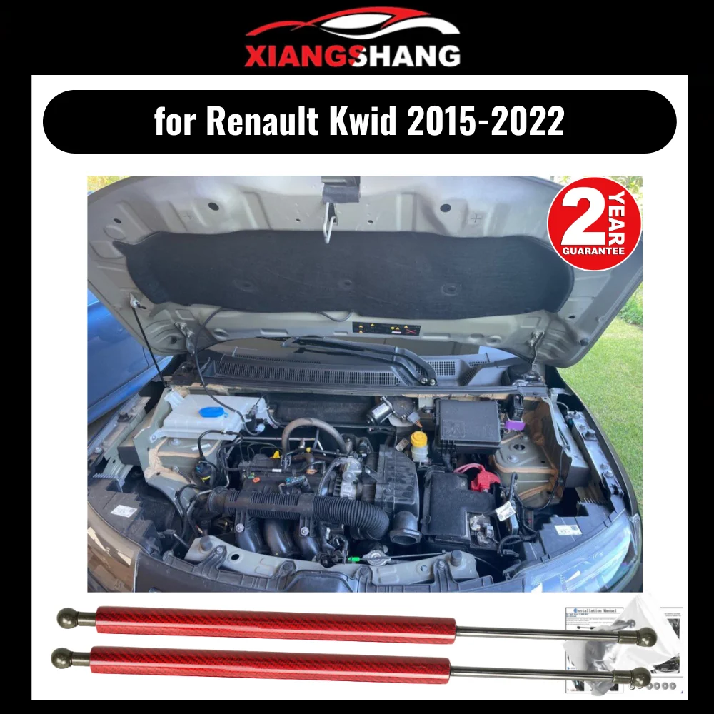 F-r-Renault-Kwid-2015-2022-Gas-Strut-Lift-Unterst-tzung-Vorderen-Haube ...