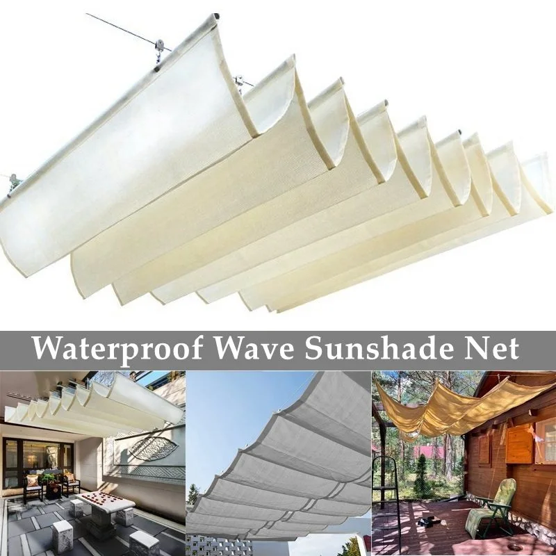 Anti-UV-300D-Polyester-Waterproof-Telescopic-Sun-Shade-Net-Garden-Sun ...