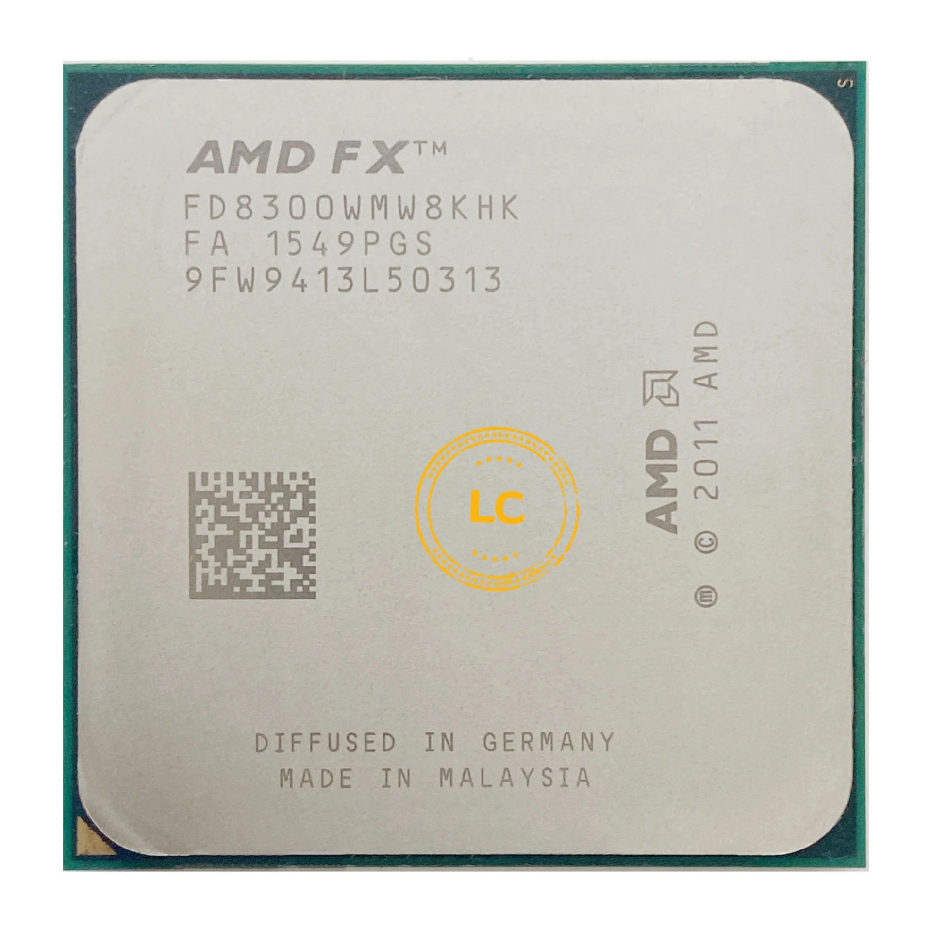 AMD FX 8300 FX 8300, 8 코어 8M 프로세서 소켓, AM3 + CPU 95W 대량 패키지, FX 8300Decorative 페인팅, FX8300, 3.3 ...