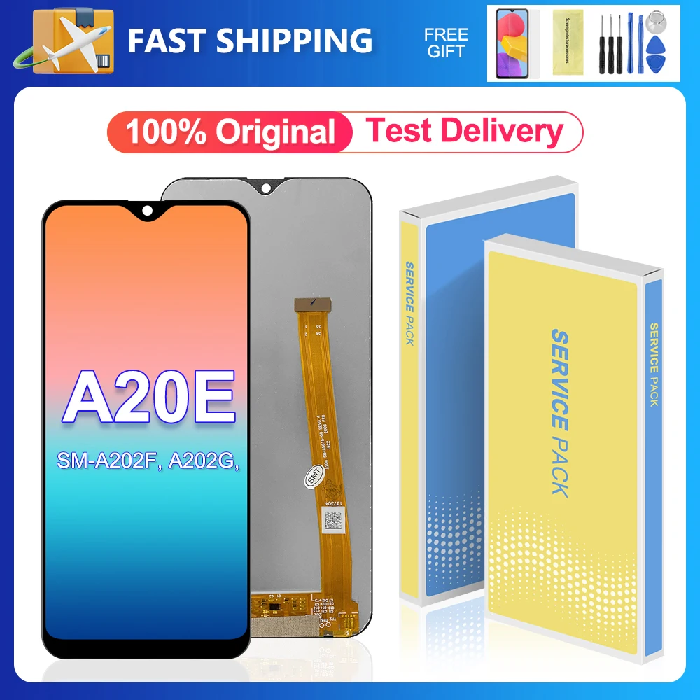5.8" Original Screen For Samsung Galaxy A20e Lcd Display Touch Screen ...