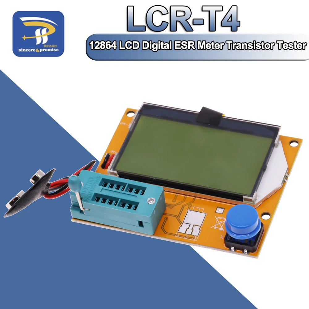 Mega328-M328-LCR-T4-12864-LCD-Digital-ESR-Meter-LCR-led-Transistor ...