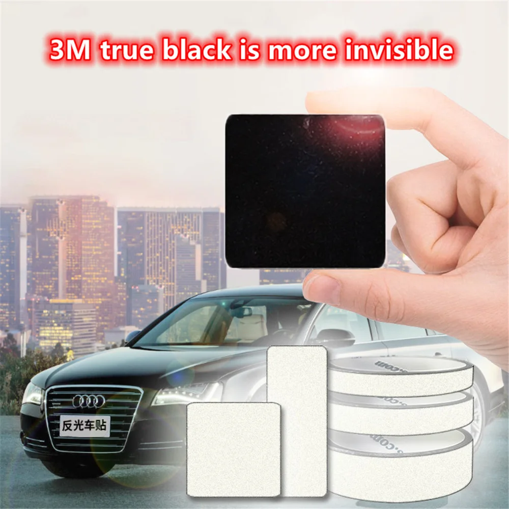 Carro-3m-preto-adesivo-reflexivo-capacete-motocicleta-etiqueta-do-carro ...