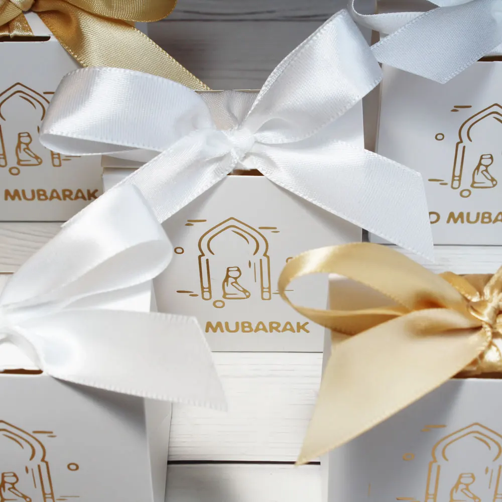 White-Candy-Box-Eid-Al-Adha-Party-Favors-Candy-Gift-Box-Bag-with-Mosque ...