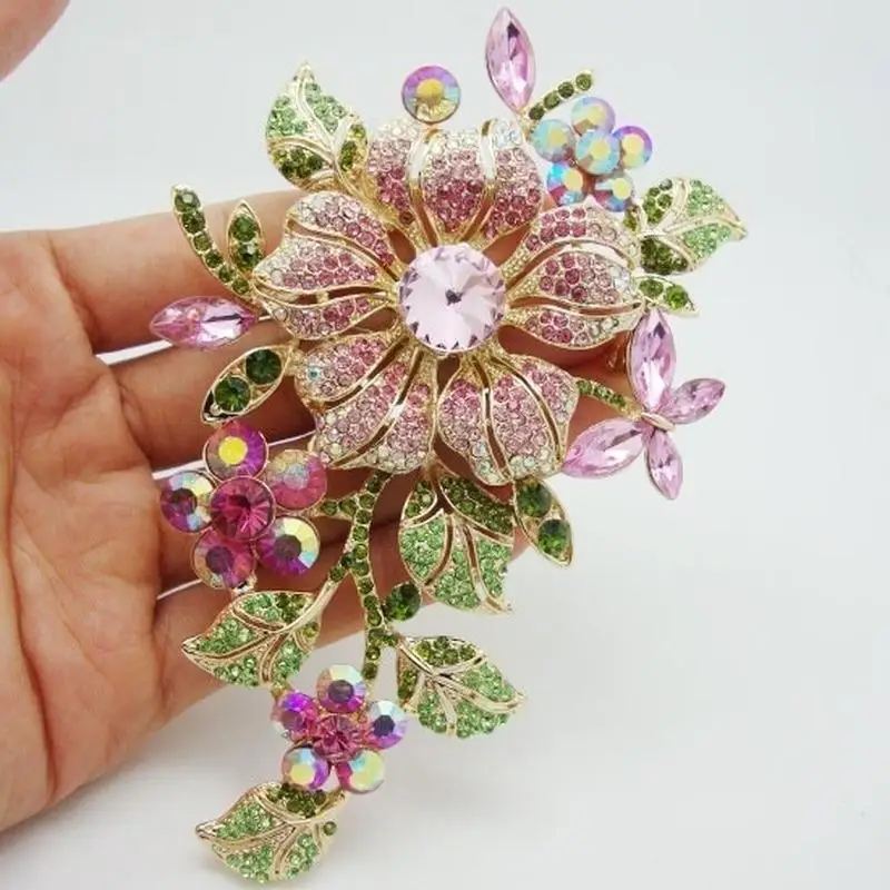 Personaltiy-Crystal-Flower-Brooches-for-Women-Luxury-Silver-Color ...