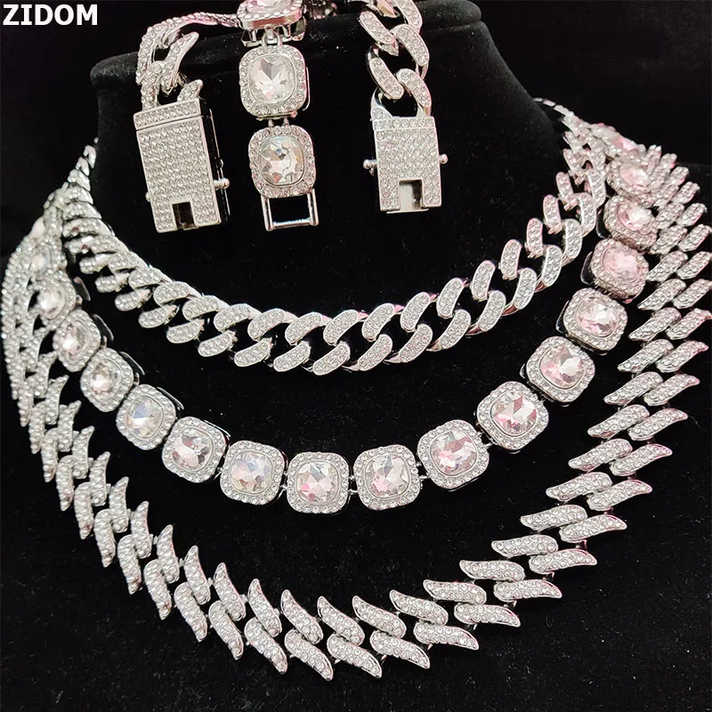13mm-20mm-Men-Hip-Hop-Iced-Out-Bling-Big-Size-Chain-Necklace-High ...