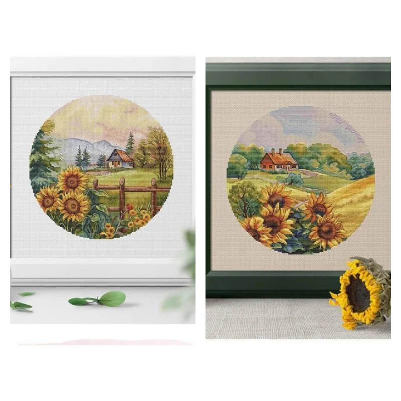 ZZ8754-DIY-Homefun-Cross-Stitch-Kit-Packages-Counted-Cross-Stitching ...