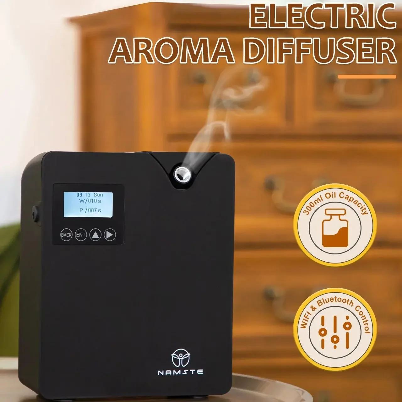 Namste-400m-Smart-Aroma-Diffuser-Electric-Scent-APP-Control-Essential ...