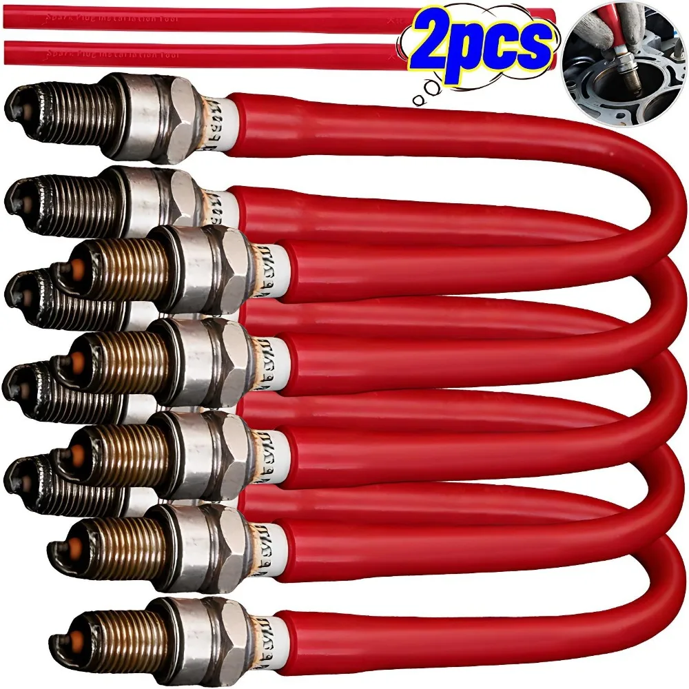 Universal Spark Plug Installation Tool Flexible Rubber Hose Socket ...