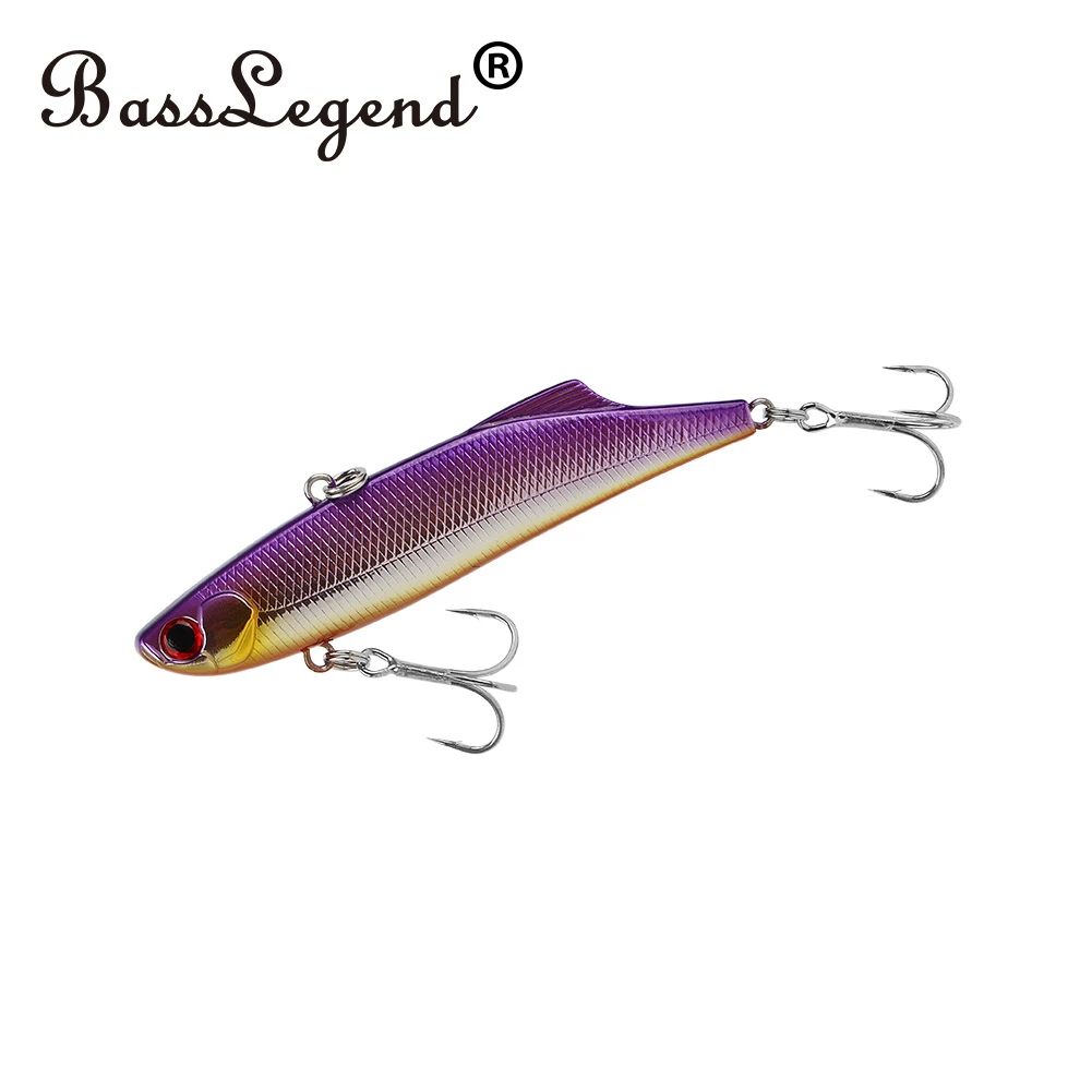 Basslegend Fishing Sinking Lipless Crankbait Vibration Lure Metal Vib ...