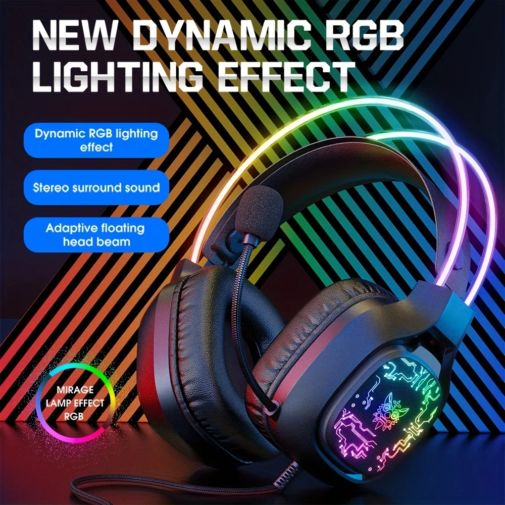 ONIKUMA-X22-Gaming-Headset-RGB-Dynamic-Lighting-Wired-Over-Ear ...
