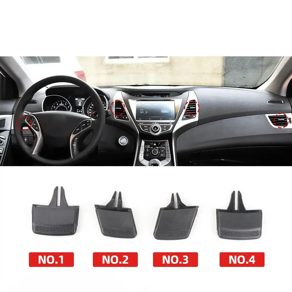AC Vent Clips For Hyundai Elantra 1 Set 4pcs Repair Kit Air ...