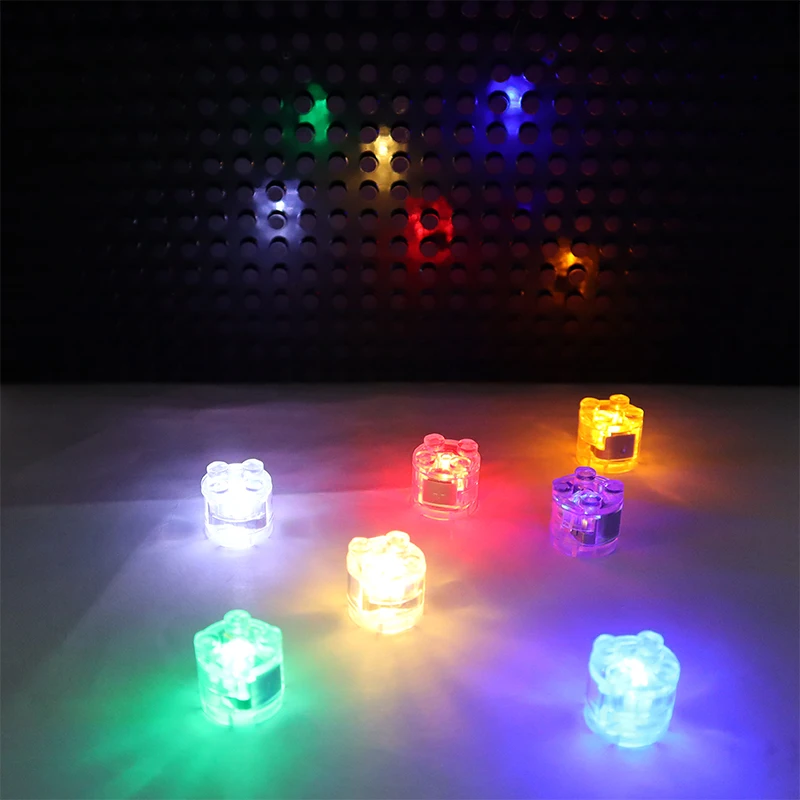 2x2-Dot-LED-Colorful-Accessories-Classic-Flashing-Creative-Building ...