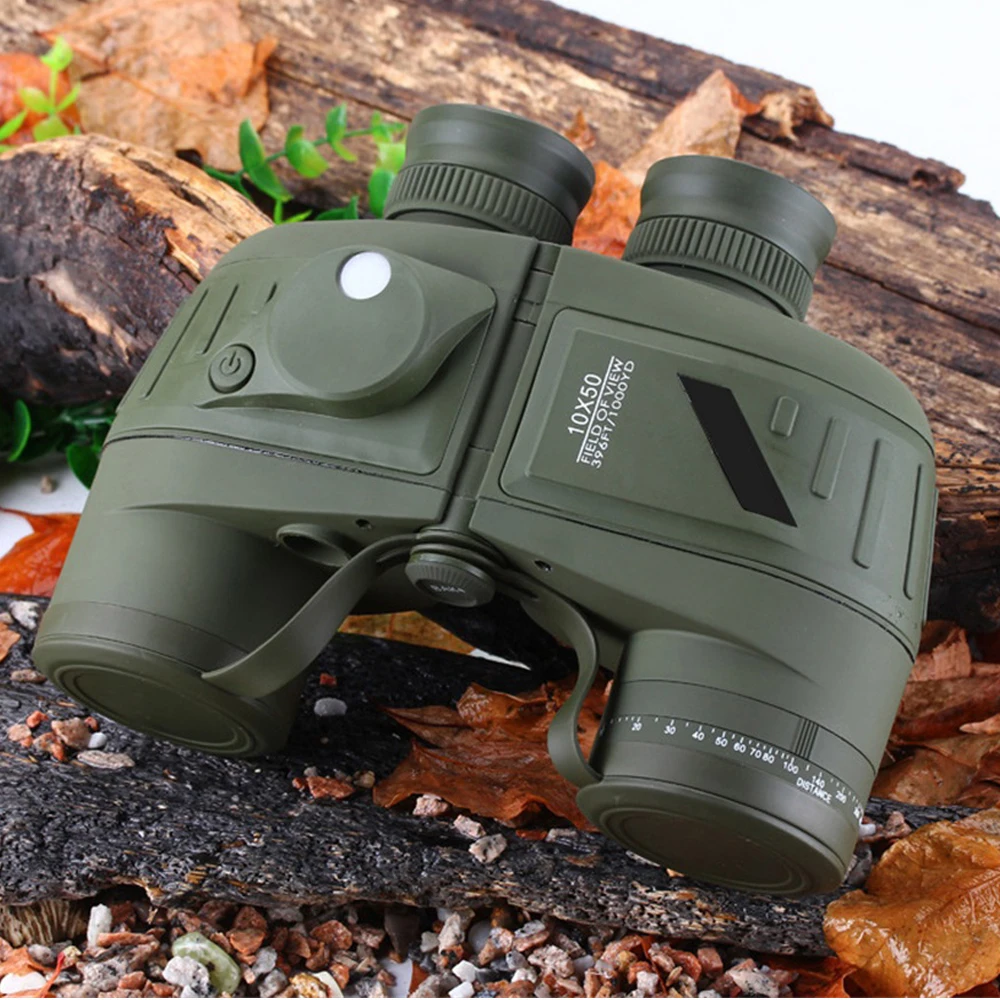 Professional-Military-Nautical-Rangefinder-Compass-Telescope-10X50 ...