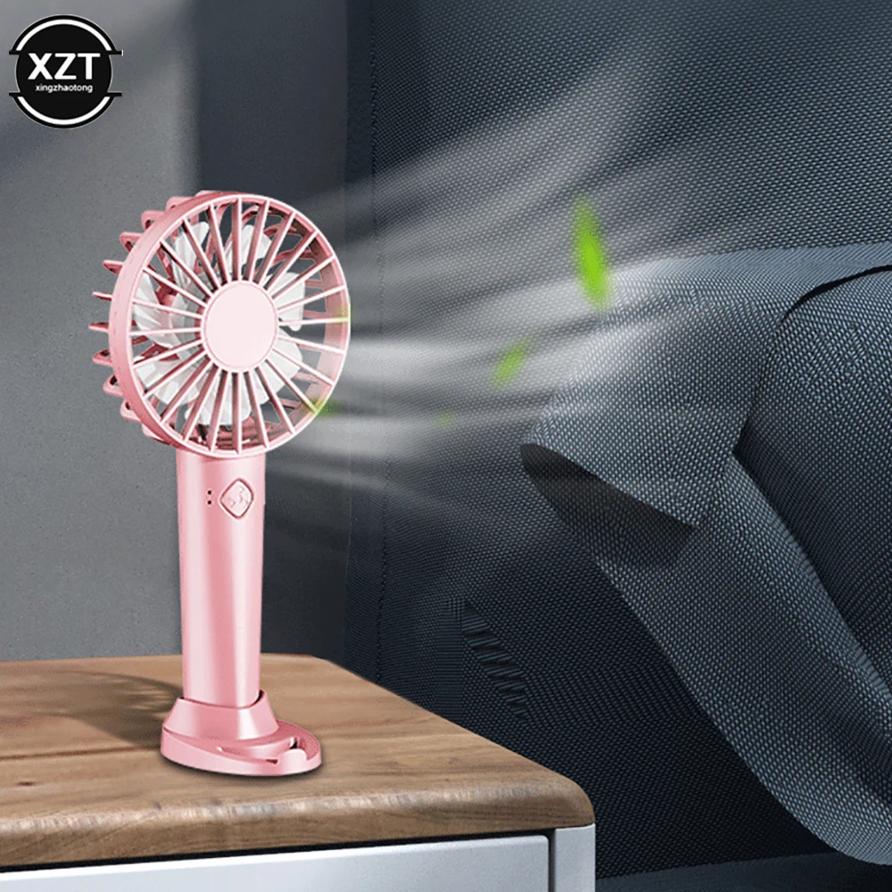 USB-Mini-Strong-Wind-Handheld-Fan-Portable-and-Quiet-Rechargeable-Hand ...