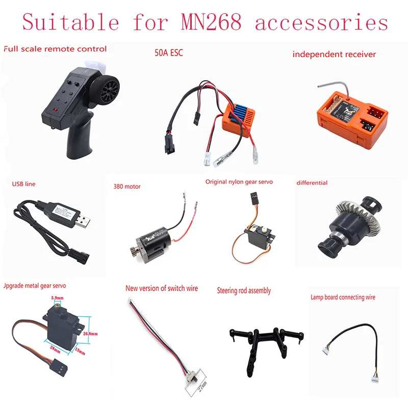 MN MN268 remote control car drift racing RC gyroscope original factory ...