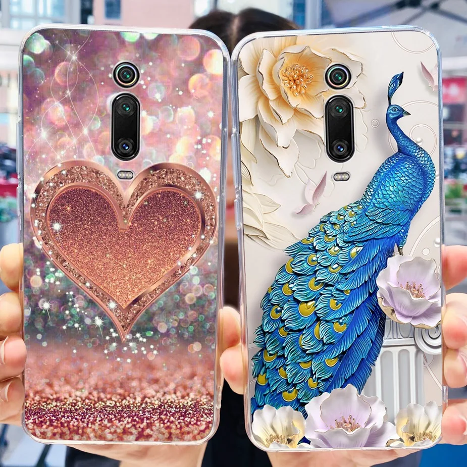 Cute Fashion Painted Clear Silicone Phone Case - Soft Protective Cover ...