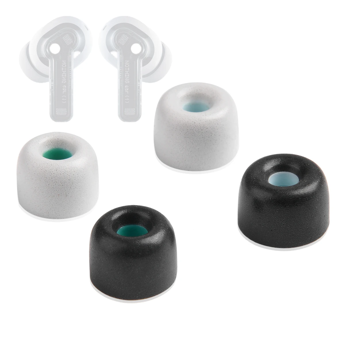4Pcs-Memory-Foam-Ear-Tips-for-Nothing-Ear-1-TWS-Earphone-Eartips-for ...